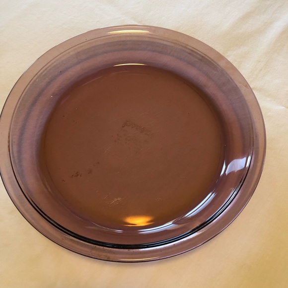 Pyrex | Kitchen | Vintage Cranberry 9 Pyrex Pie Dish | Poshmark